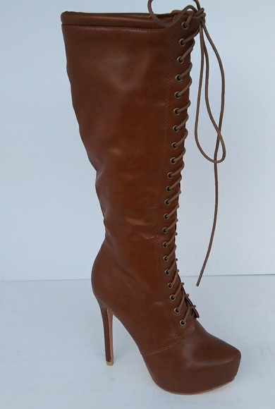 Bella Marie | Shoes | New Womens Knee High Hidden Platform Boots | Poshmark